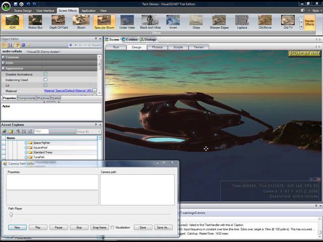Cinematic Editor for Camera Flythrough Paths and Cutscene Sequences - Visual3D Game Engine on Vimeo