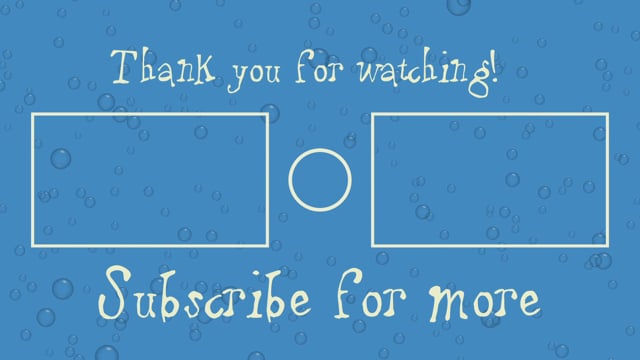 Bubbles, Outro, Subscribe. Free Stock Video - Pixabay