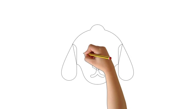 Hand Paint Drawing Dog - Free video on Pixabay