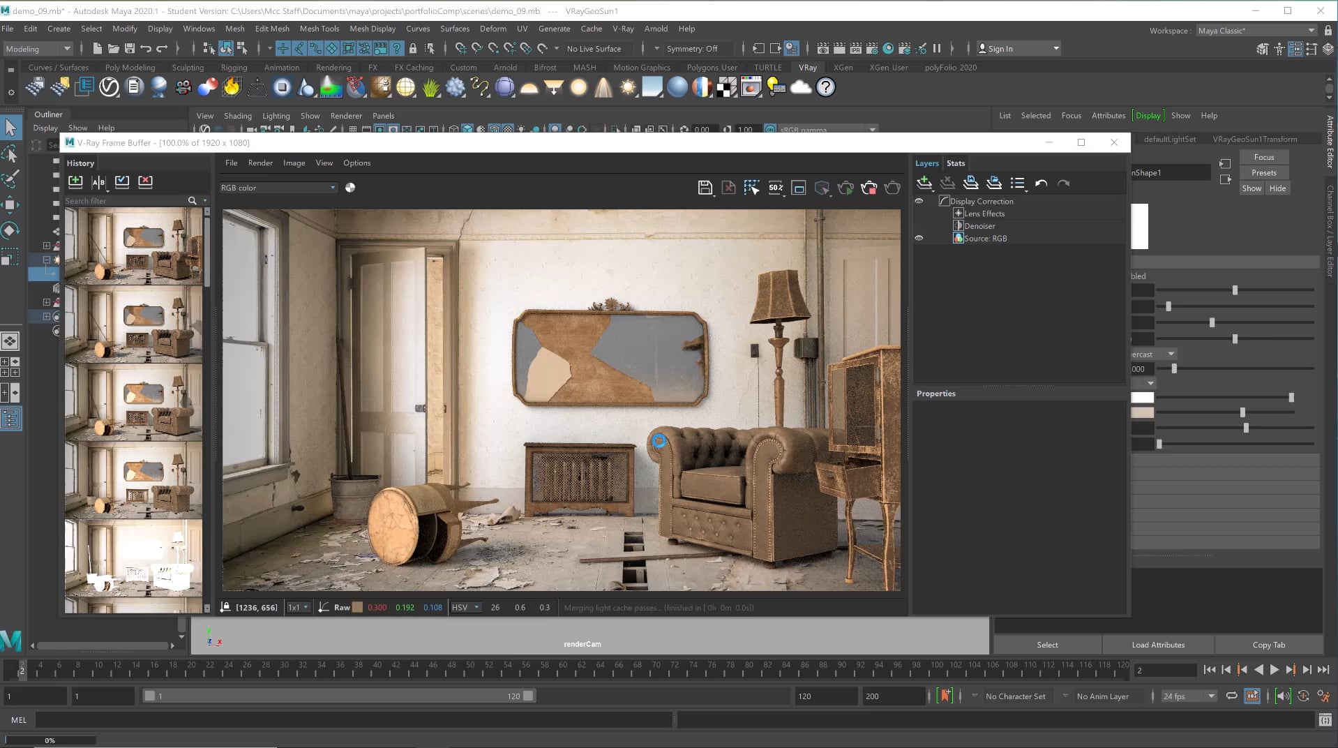17. Adjusting shadow softness on Vimeo