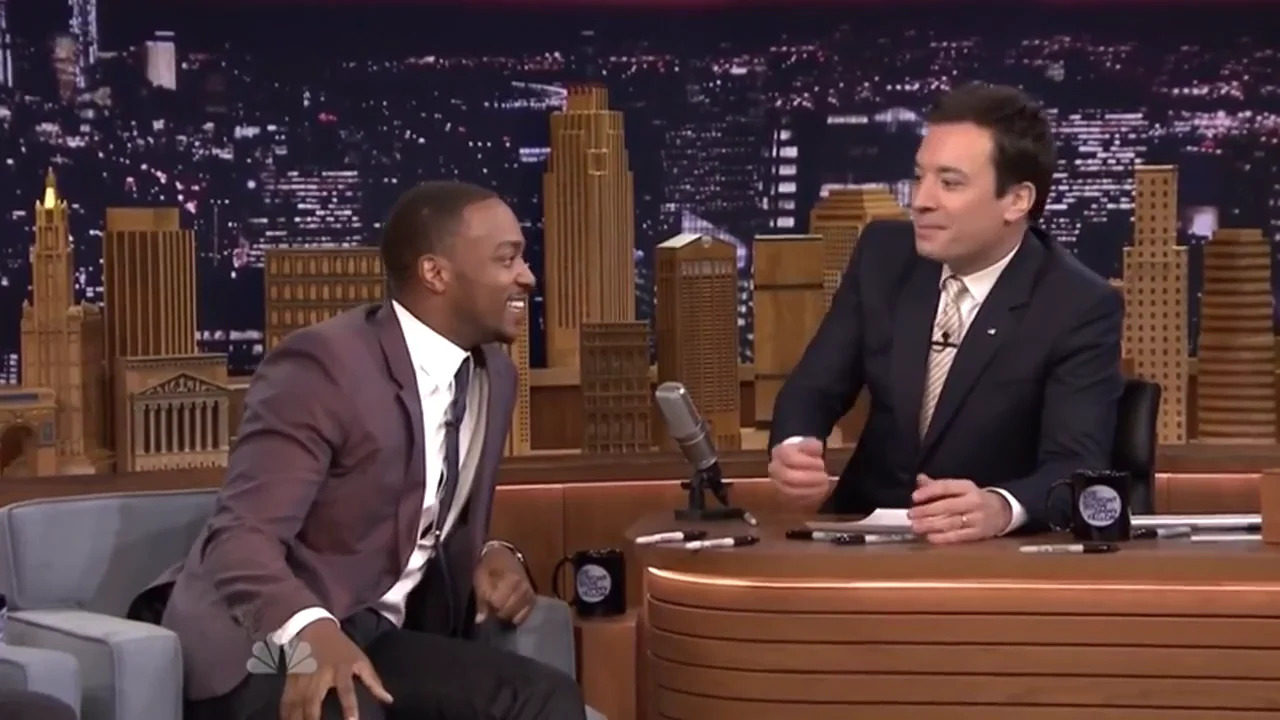 Anthony Mackie on The Tonight Show Starring Jimmy Fallon on Vimeo