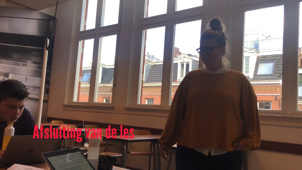 Afsluiting van de les on Vimeo