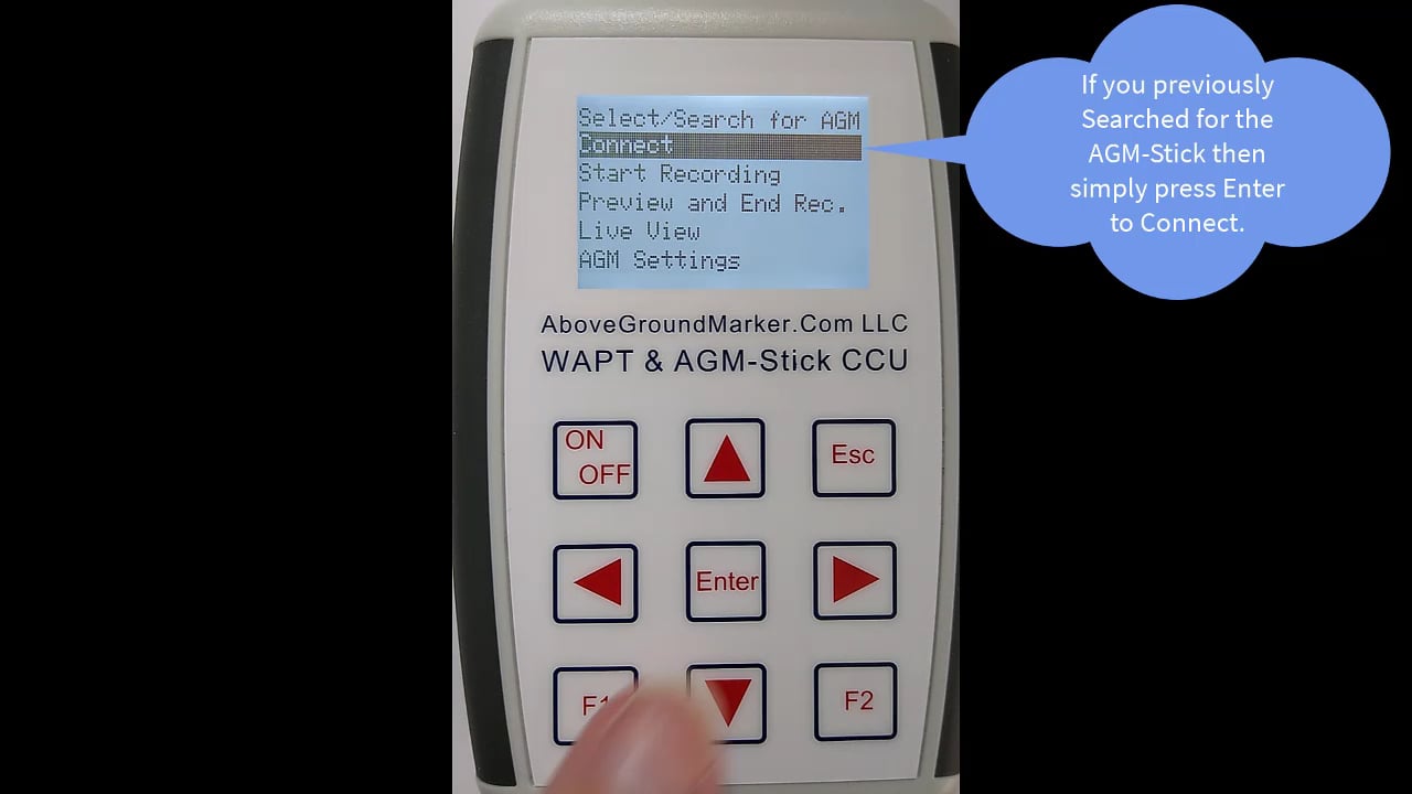 Using CCU with AGM_Stick on Vimeo
