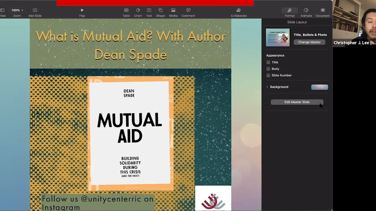 What is Mutual Aid? With Author Dean Spade 04/01/2021 on Vimeo