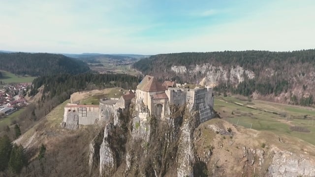 Chateau, Joux, France. Free Stock Video - Pixabay