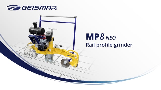 Rail profile grinder Metal Hornet - MP12-200 | Geismar