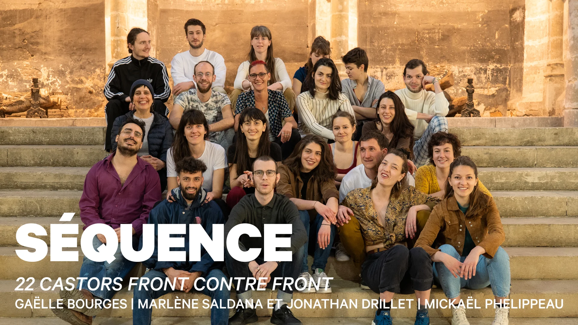 Séquence - 22 castors front contre front