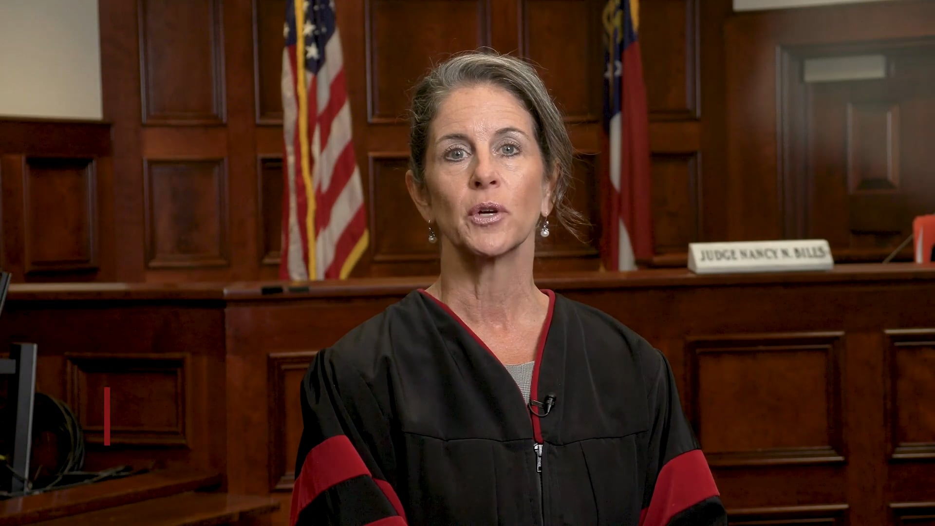 Judge Nancy Bills ensures public safety during return to jury duty on Vimeo
