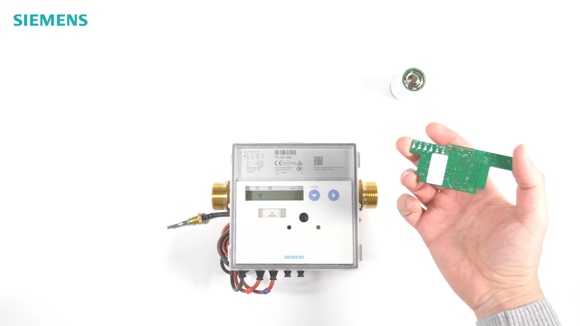 Instructievideo UH50 M-bus montage en configuratie met module WZU-MB on ...