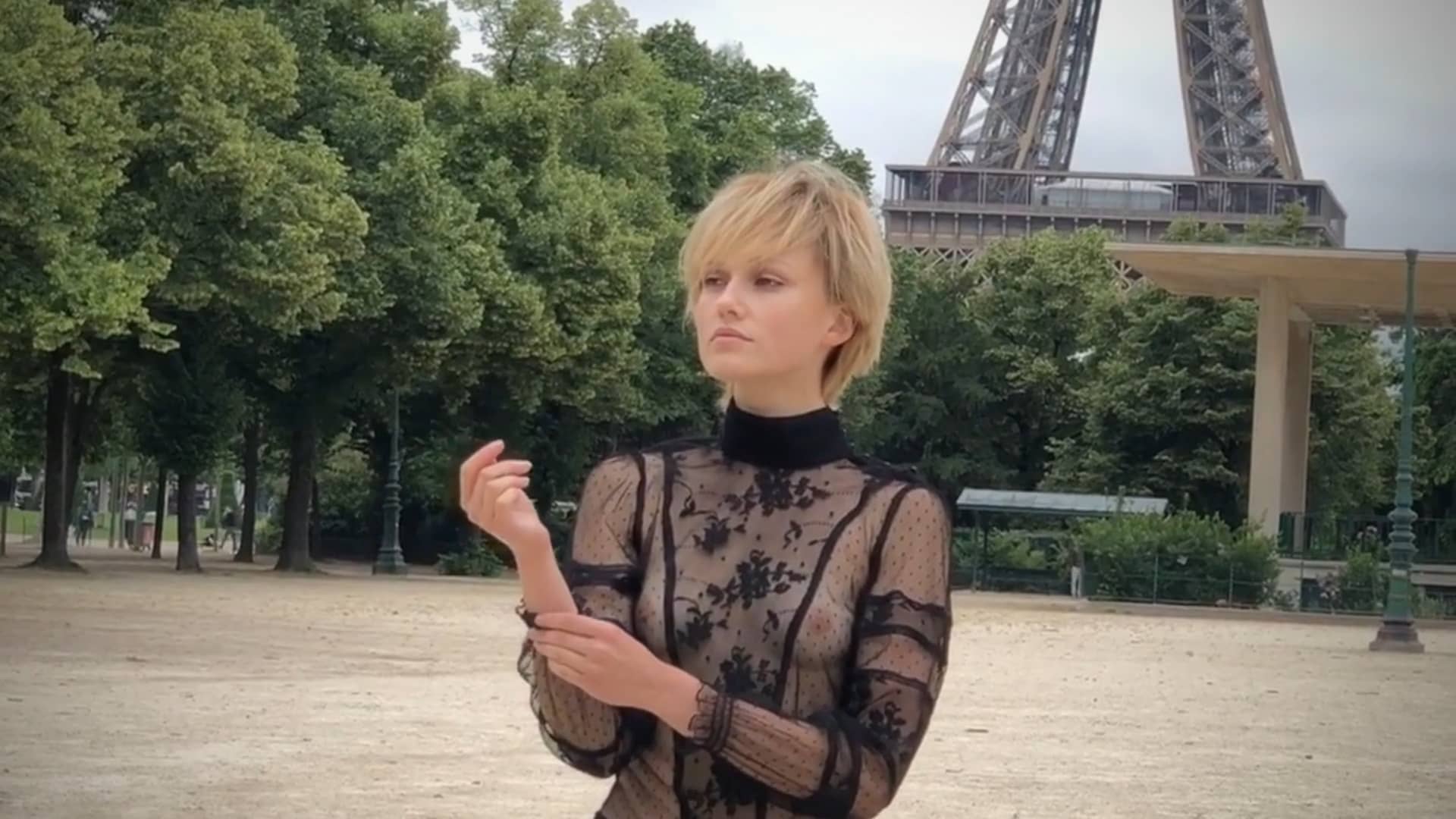 Paris Photoshoot with Fashion Model Agata Suduiko on Vimeo