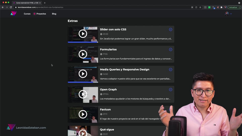 Leonidas Esteban, Google Developer Expert en Web Technologies