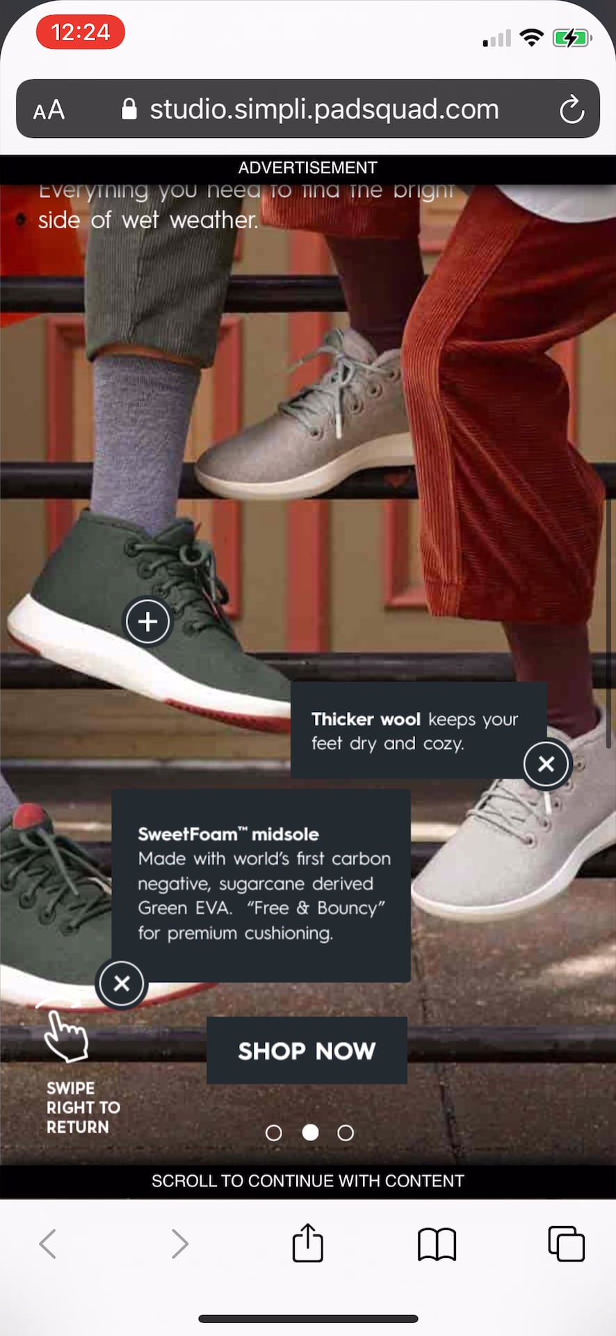 Padsquad Allbirds on Vimeo