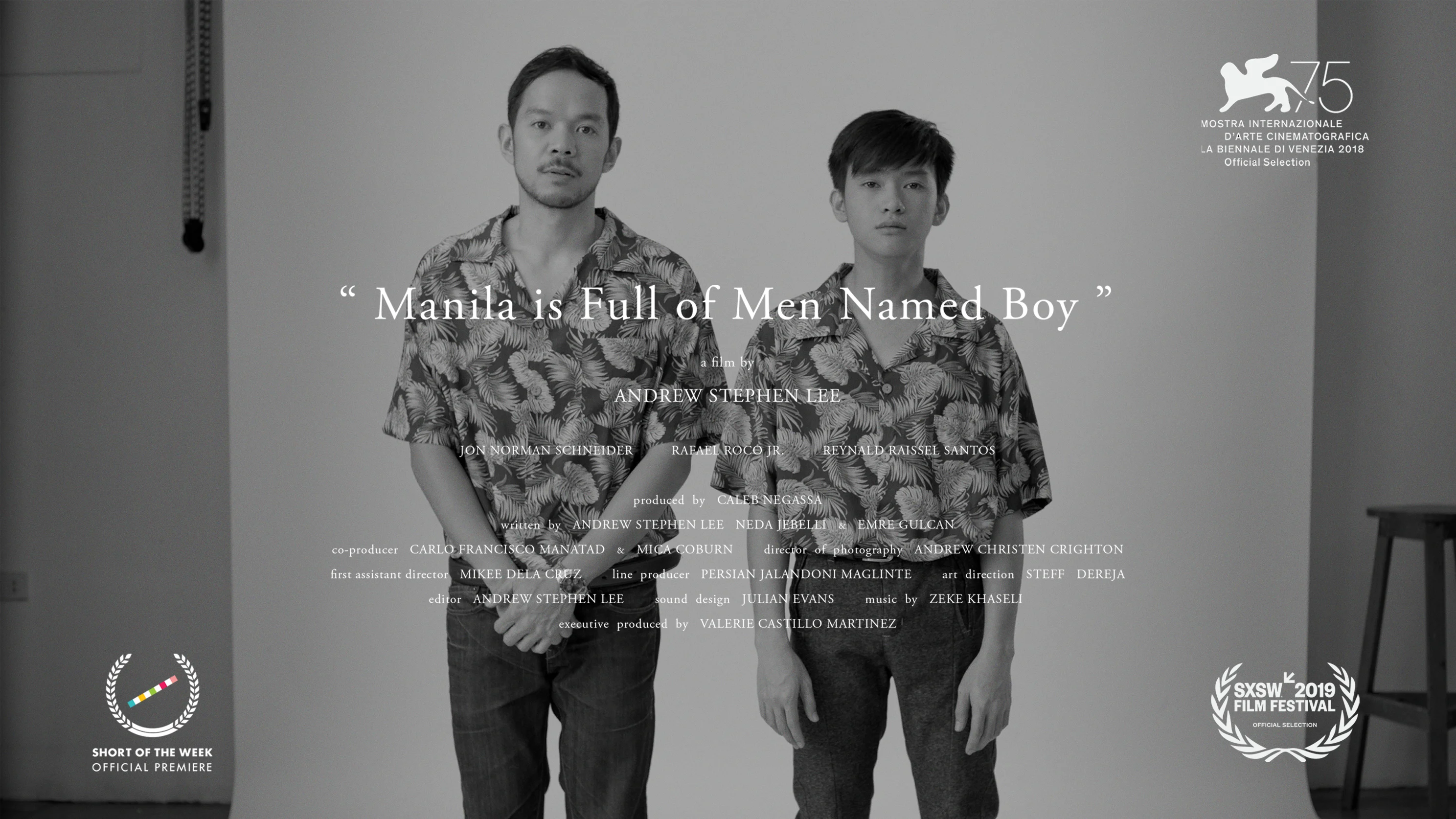 Manila is Full of Men Named Boy