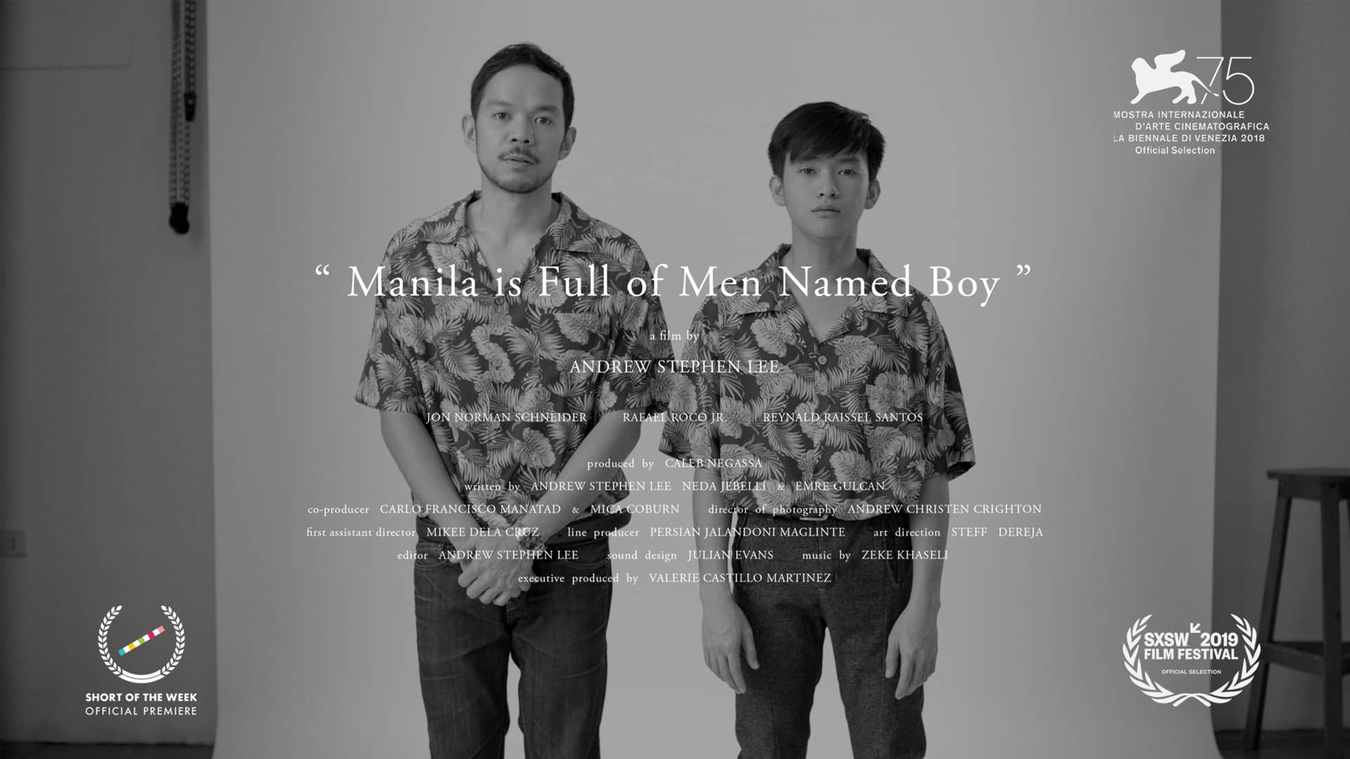Manila is Full of Men Named Boy on Vimeo