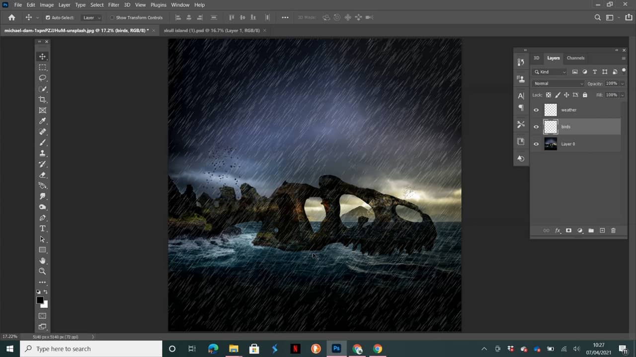Part 2/2 Photoshop 'Photobash' Illustration on Vimeo