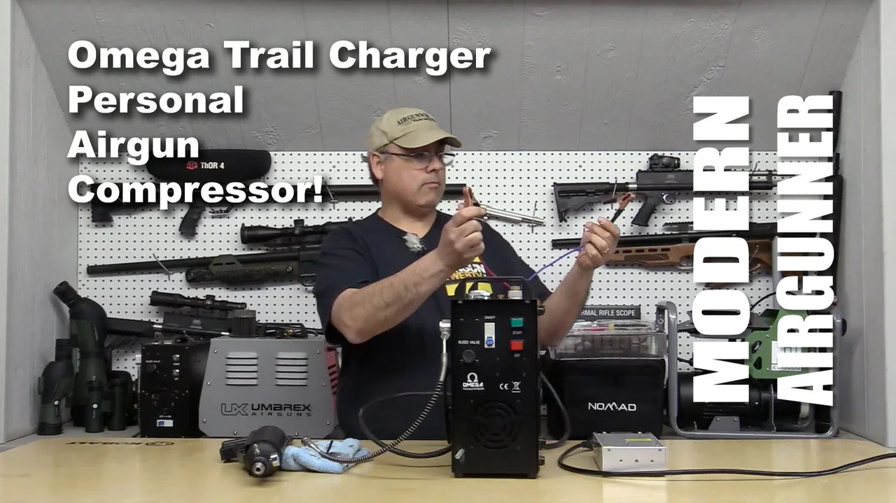 Modern Airgunner - Omega Trail Charger - Personal Airgun Compressor ...