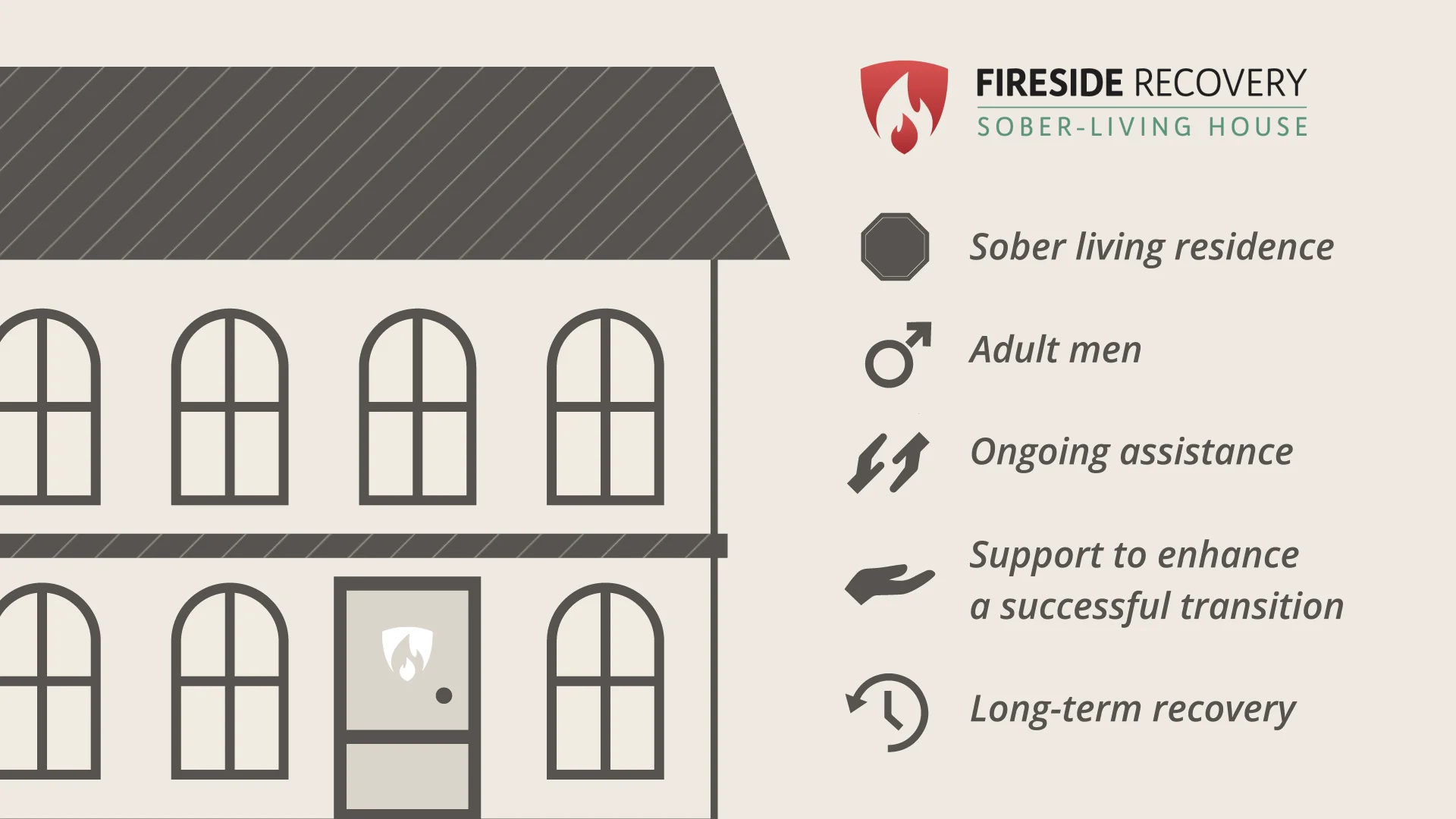 Graphics - Fireside Recovery - Graphics Video on Vimeo