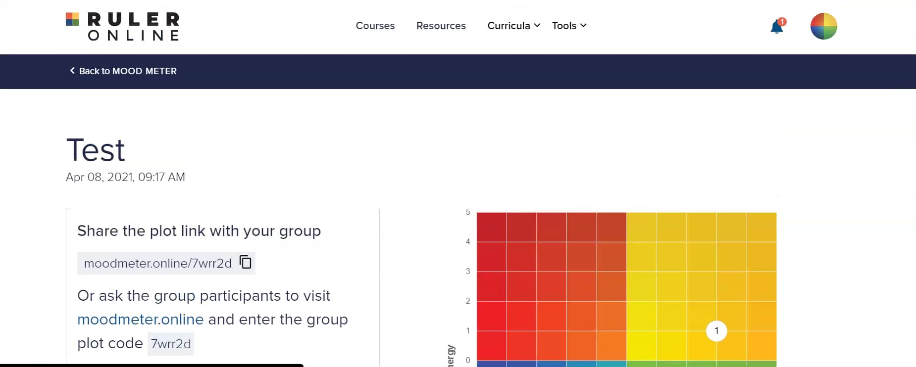 RULER Online: How to Use the Group Mood Meter Tool on Vimeo