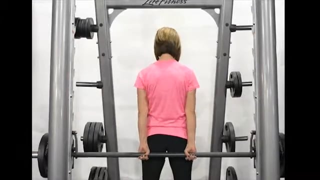 Shoulder Shrug (Smith Machine) - StandingBehind on Vimeo