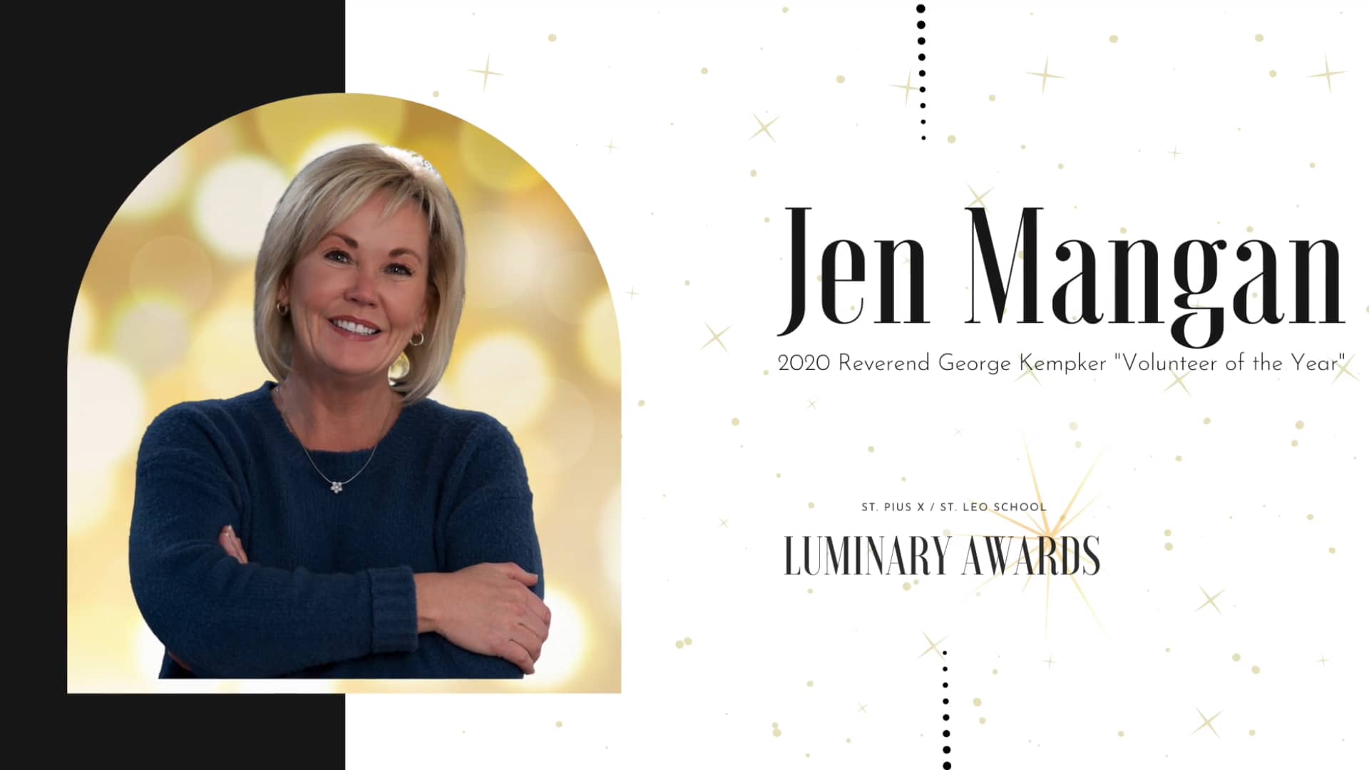 Congratulations Jen Mangan on Vimeo