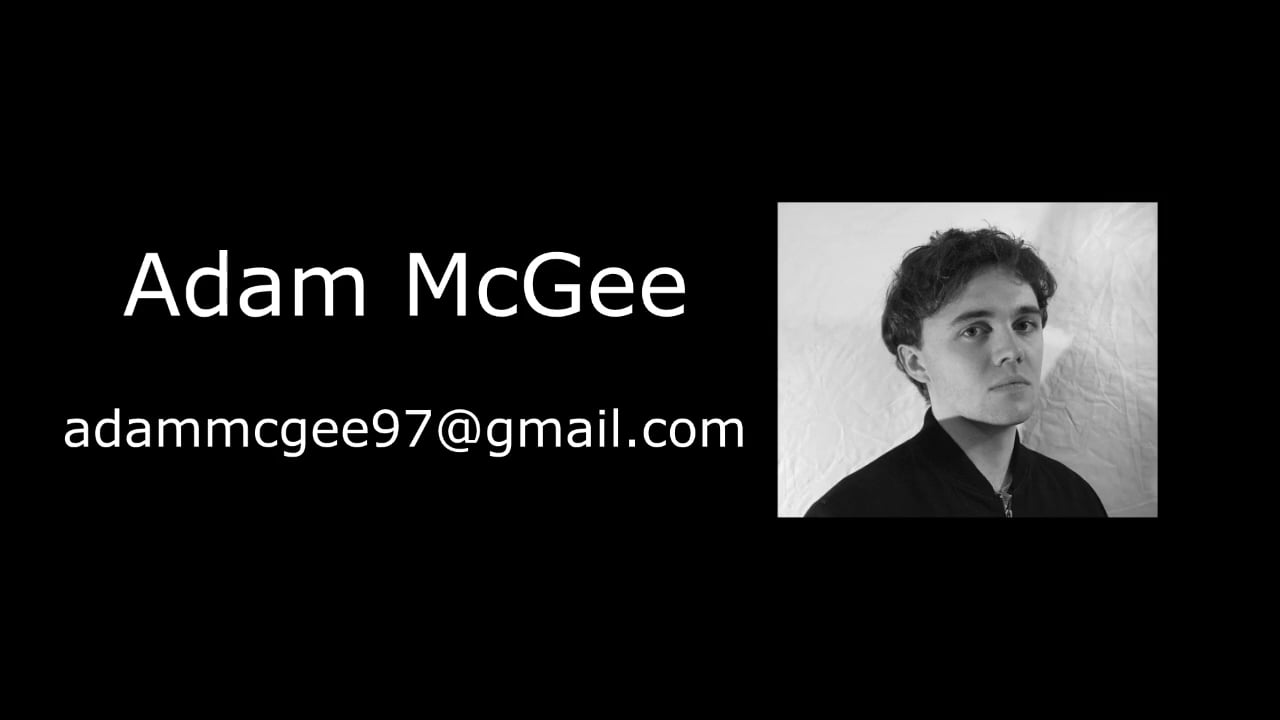 Adam McGee Showreel 2021 on Vimeo