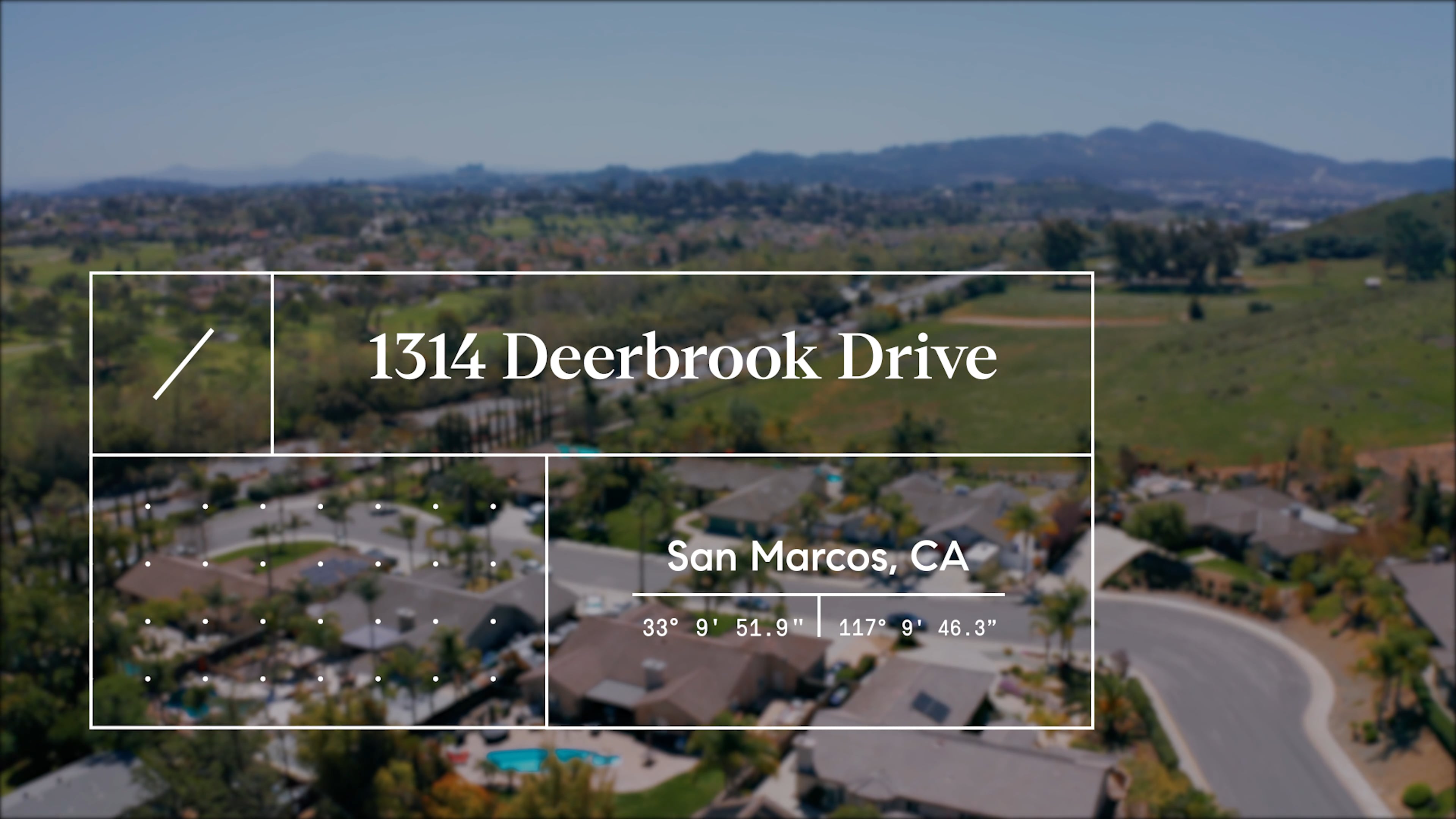 1314 Deerbrook Drive San Marcos, CA┃Tim Feuling┃Compass on Vimeo
