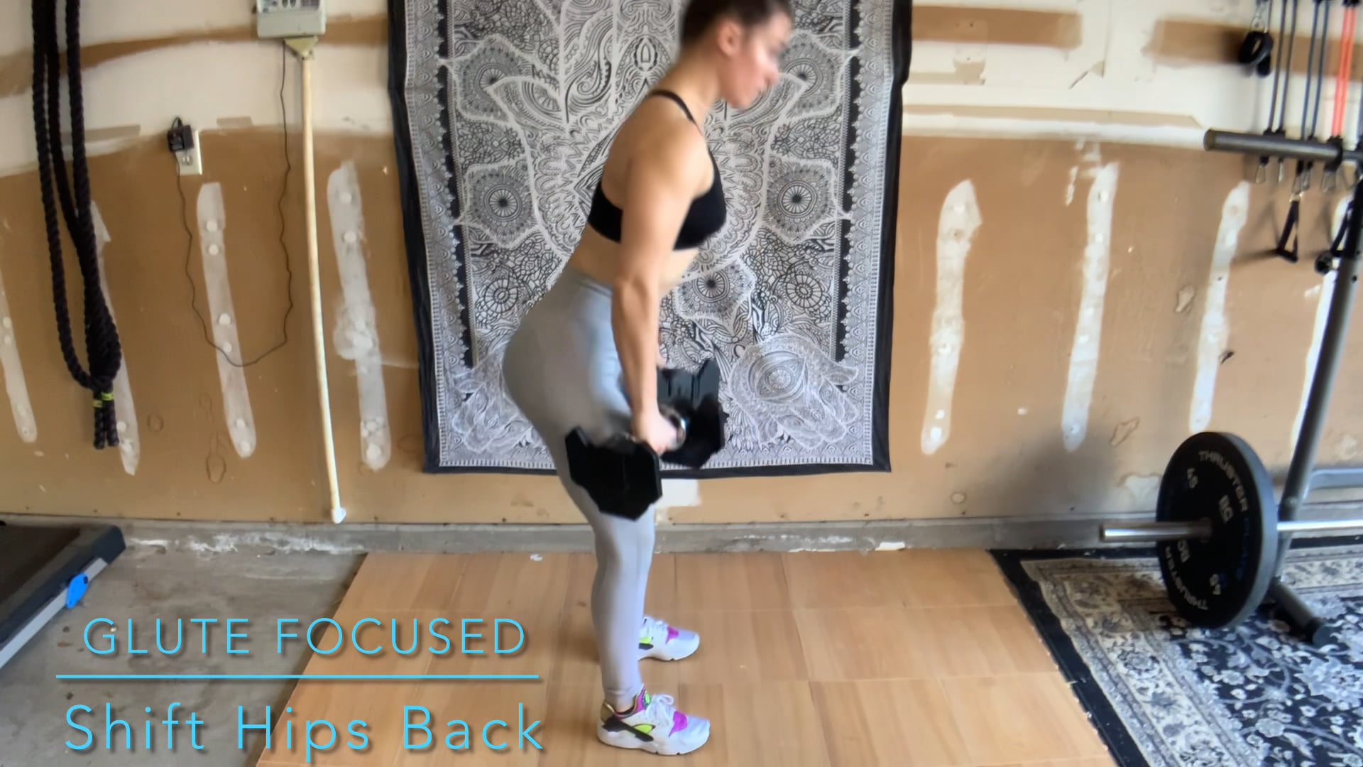 Dumbbell RDLs - GLUTE vs. HAMSTRING Focused on Vimeo