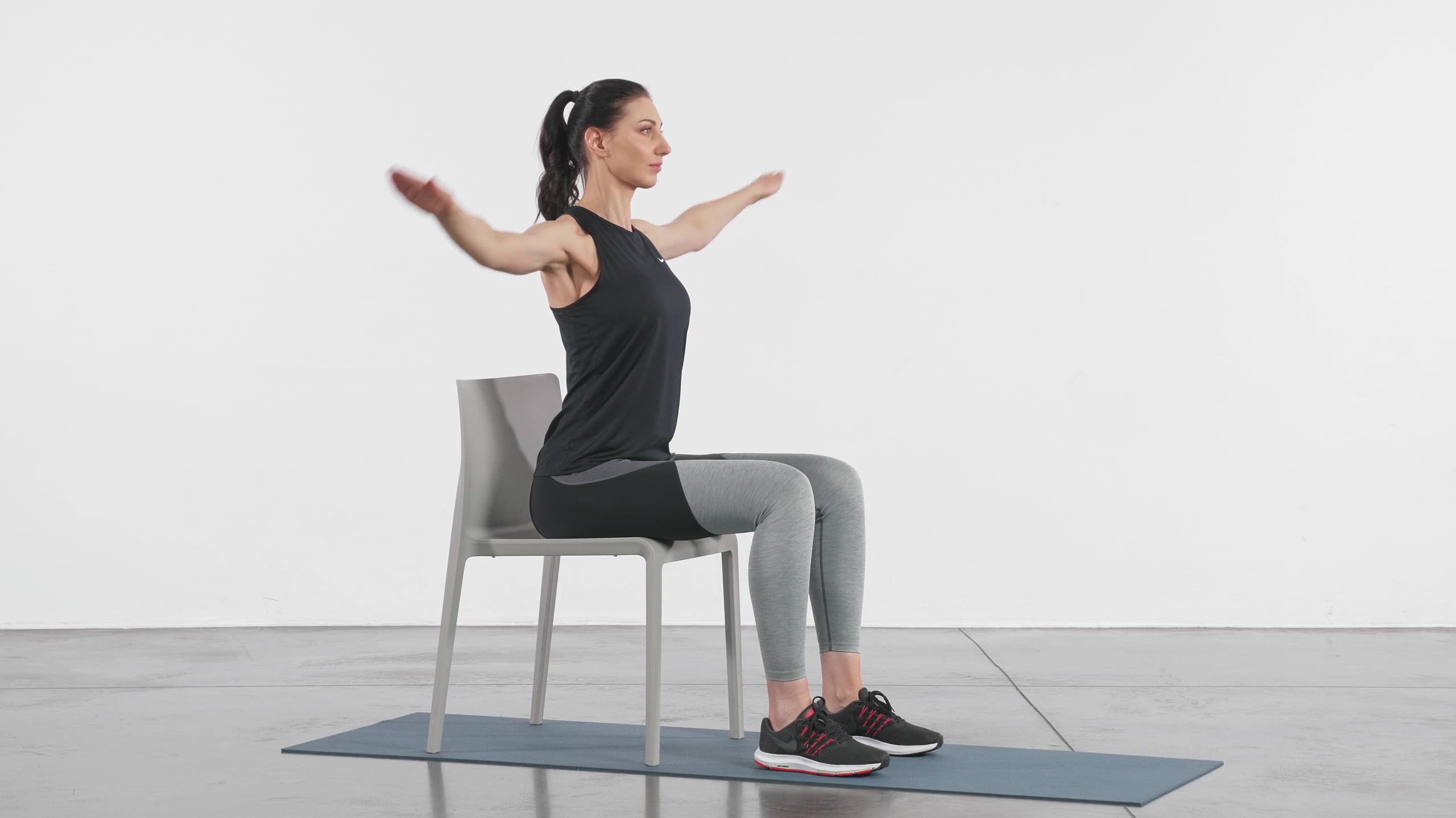 Seated small arm circles (forward) on Vimeo