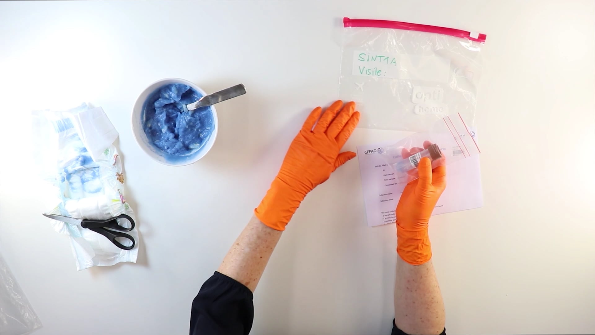 Instruction for parents - Collection of stool specimen in sample tubes ...