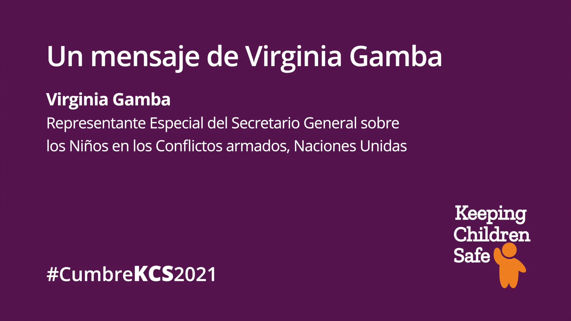 Virginia Gamba – La niñez y los conflictos armados en América Latina ...