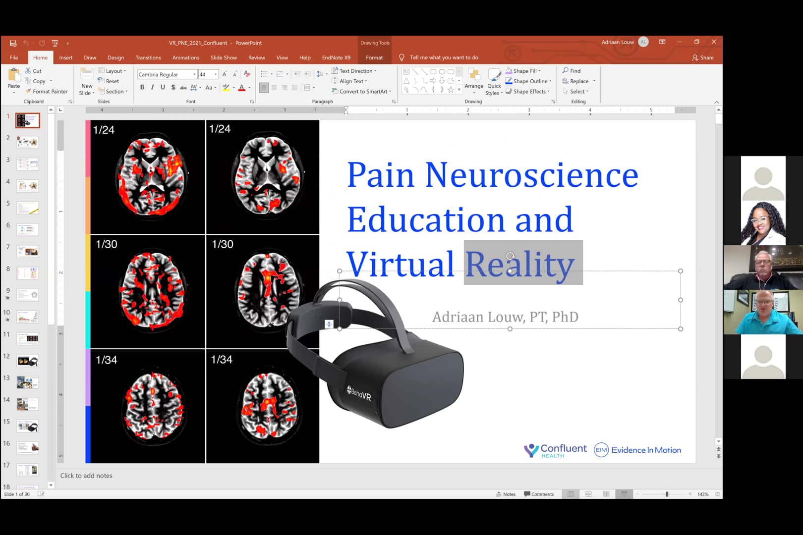 PNE + VR Webinar on Vimeo