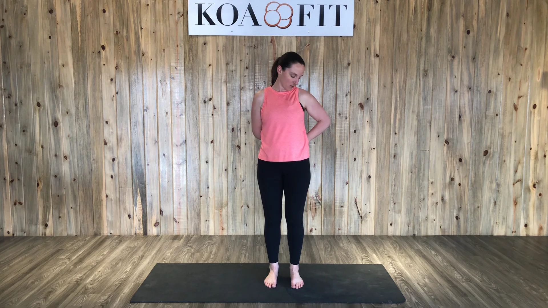 Standing Upper Trap Stretch on Vimeo