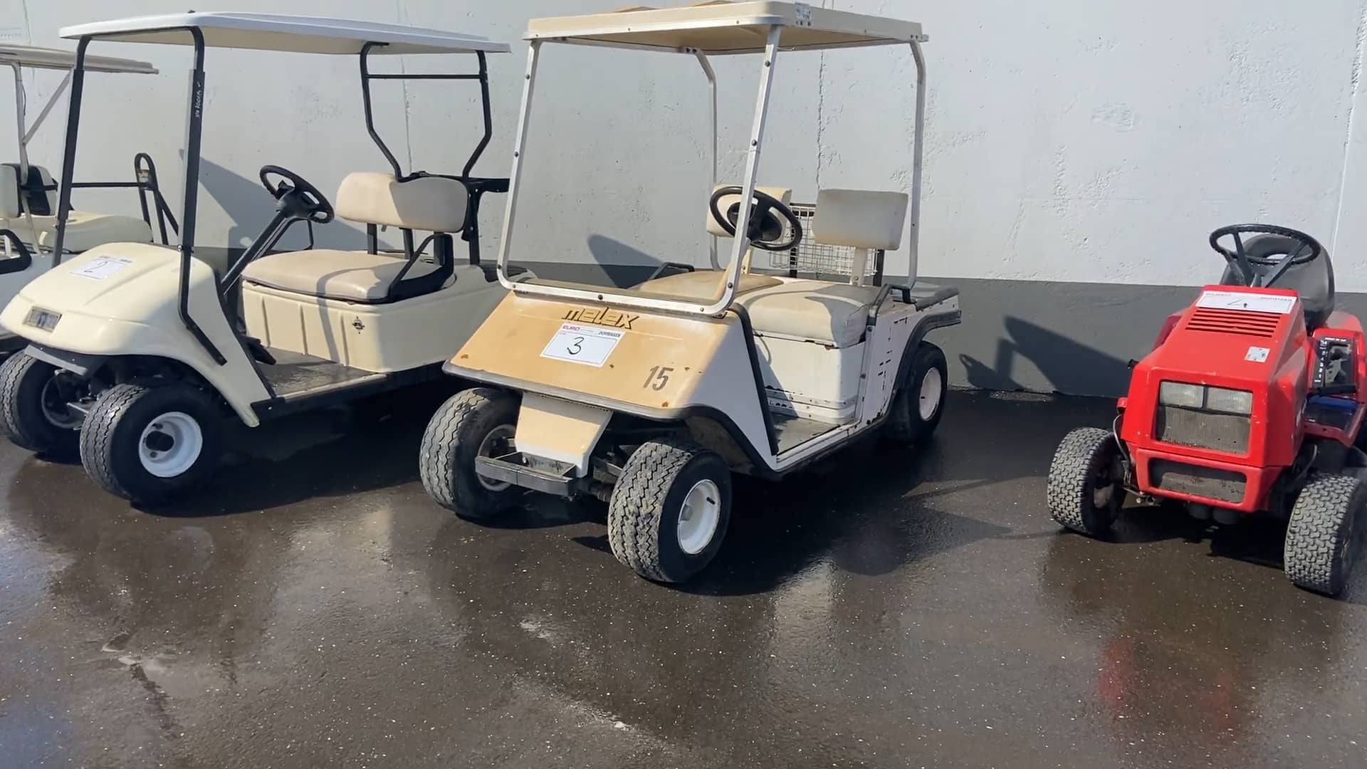LOT # 0003 -- Melex 252 Electro Golf Buggy, Charger - Dormagen April ...
