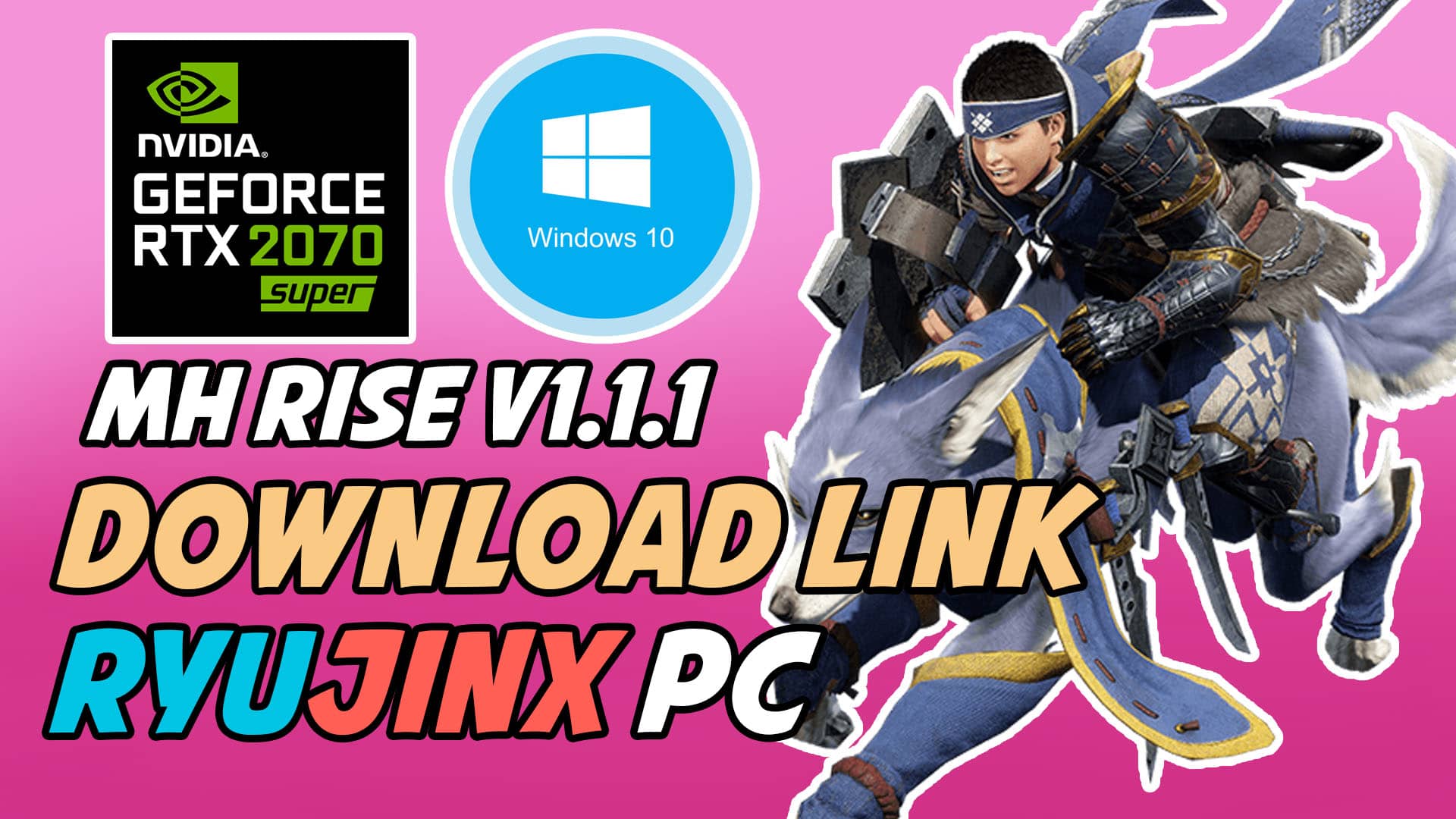 Monster Hunter Rise XCI V1.1.1 + Custom Ryujinx MHRise Build (FULL ...