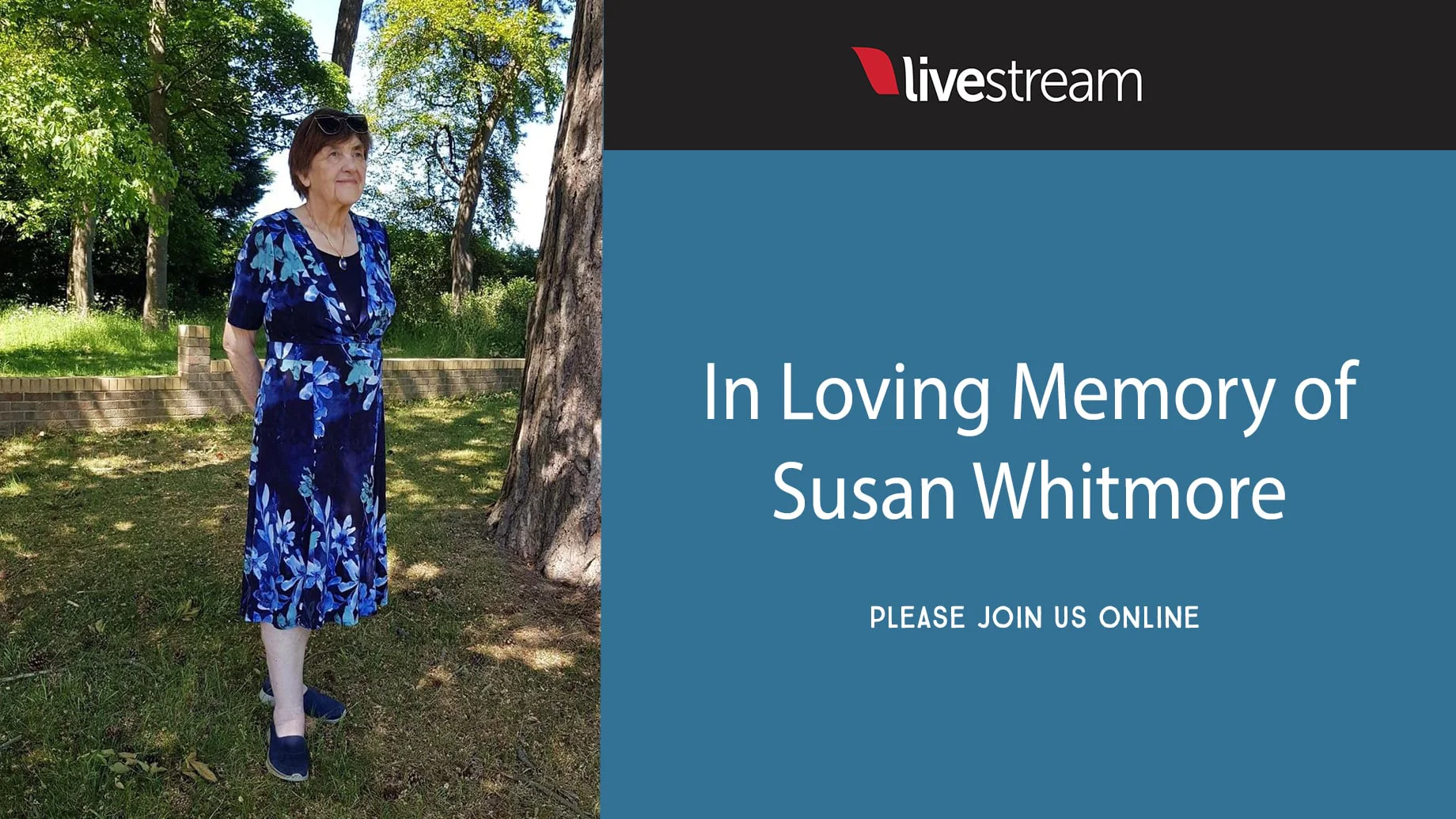 Funeral Streaming, 14th April - Susan Whitmore on Vimeo