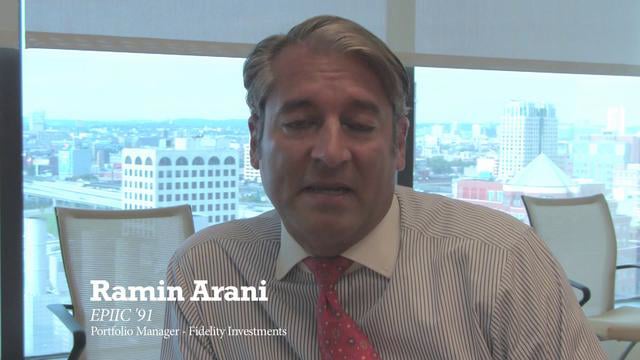 Alumni Interviews - Ramin Arani on Vimeo