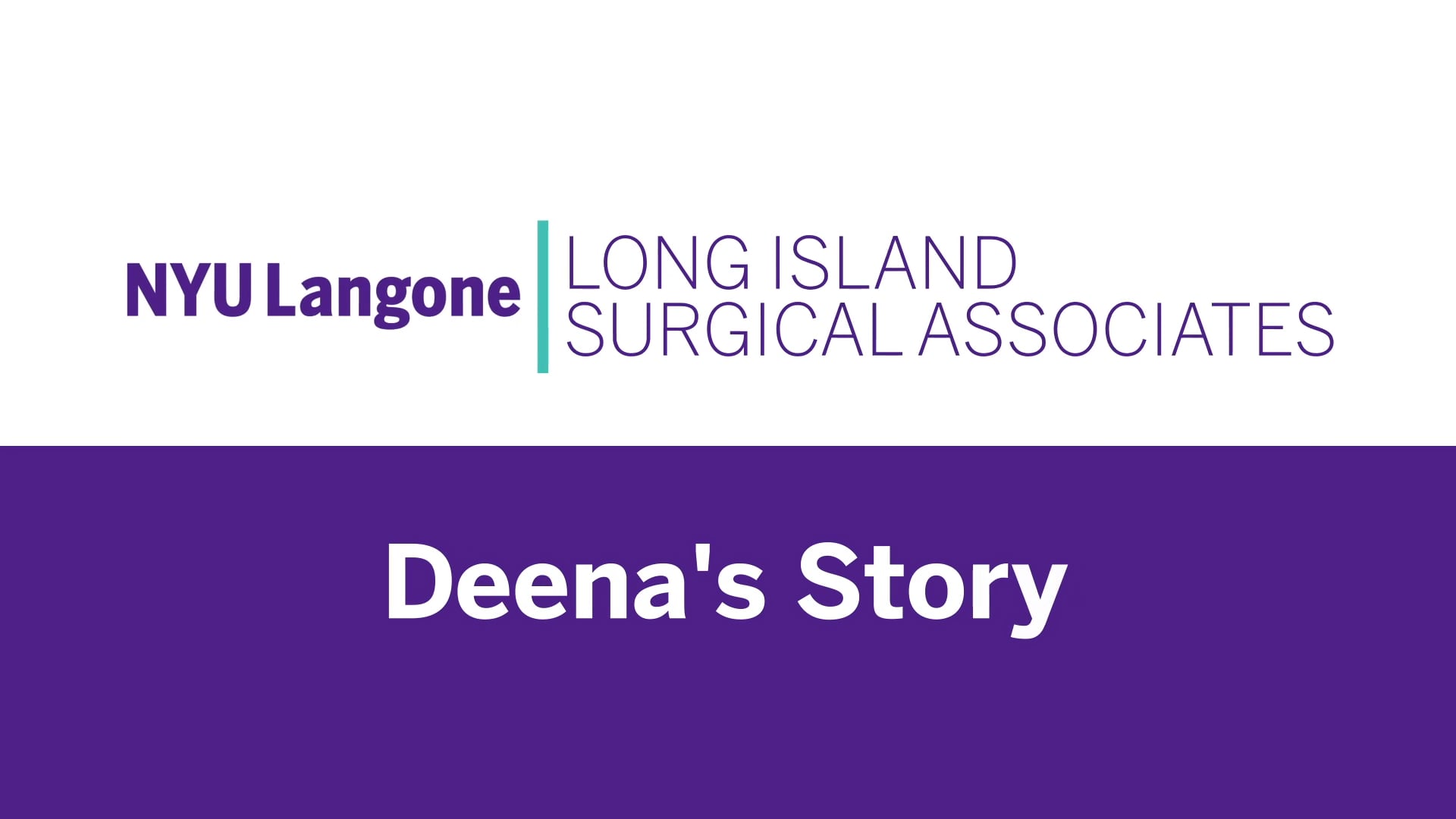 NYU LI Deena Testimonial on Vimeo