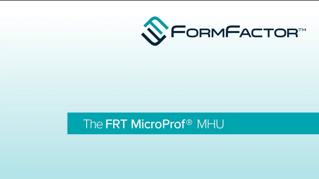 FRT Metrology - MicroProf® MHU on Vimeo