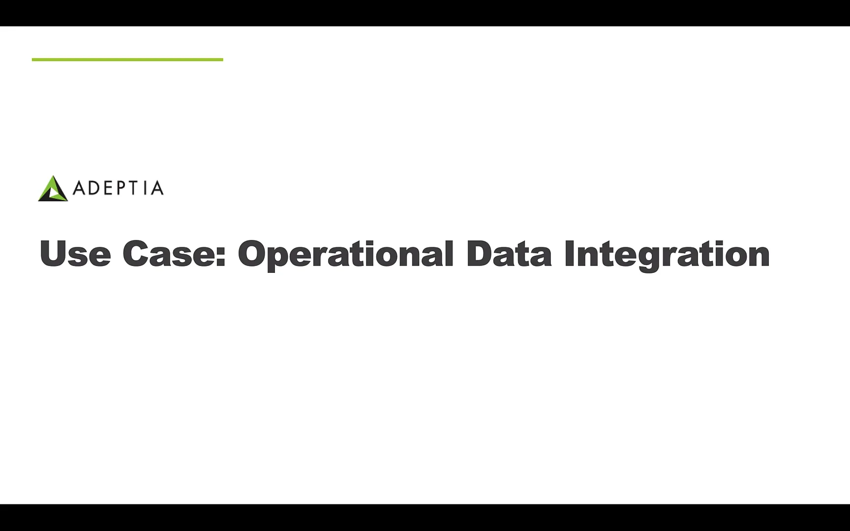 Use Case: Operational Data Integration on Vimeo