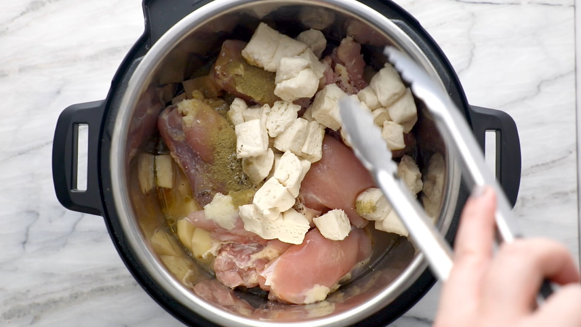 IP Chicken and Dumplings Step 1 on Vimeo