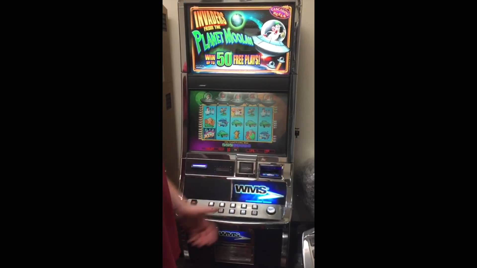 ITNA Slot Machine Basic Setup (WMS Bluebird 2 or Bluebird 1) on Vimeo
