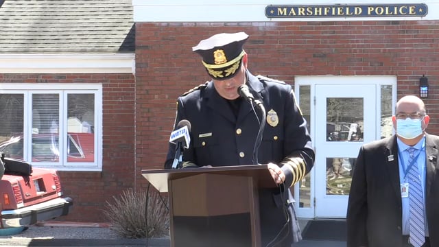 Marshfield Police Station Groundbreaking Ceremony - April 9, 2021 on Vimeo