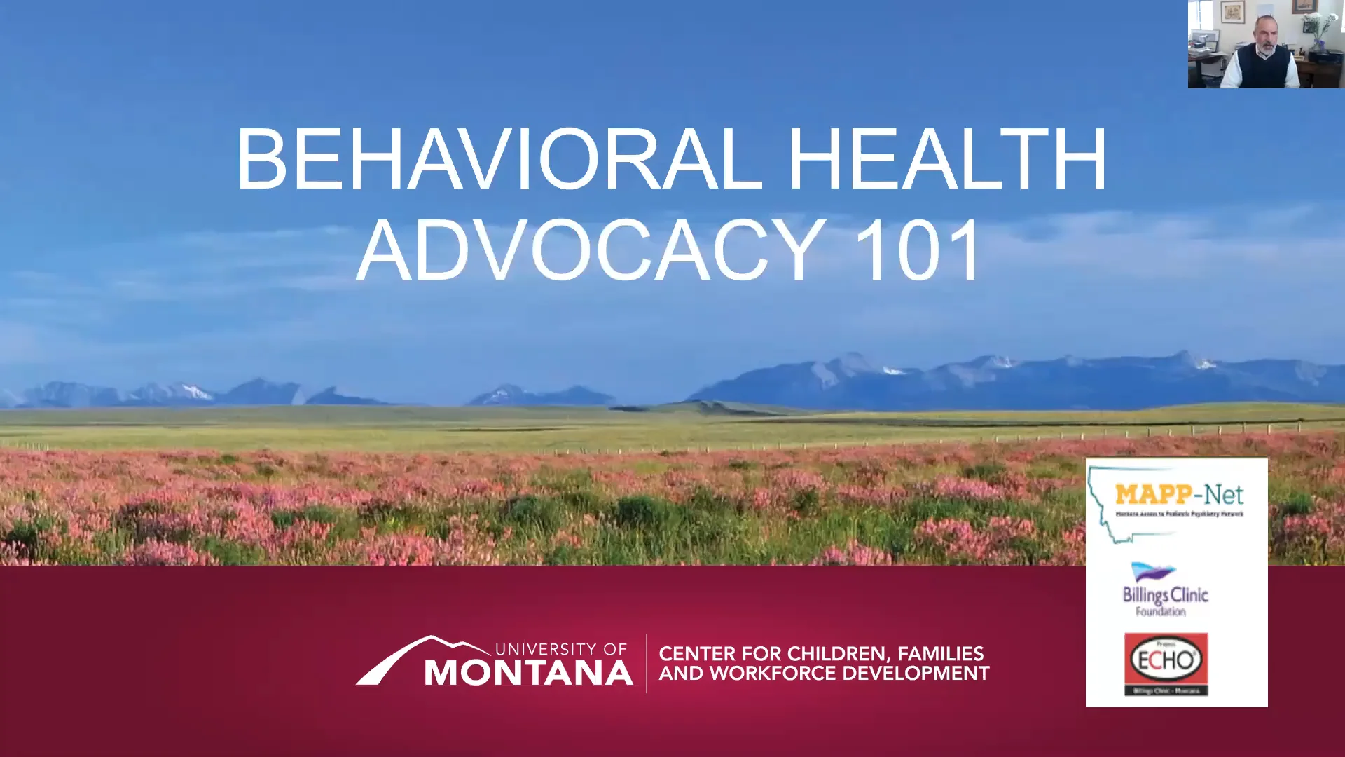Behavioral Health Advocacy 101, Jeffrey Folsom, LCSW, JD