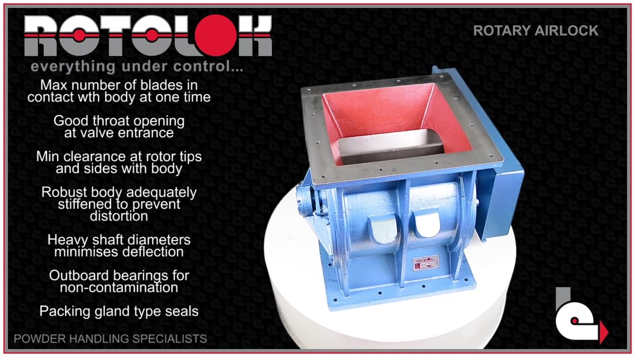 02 07 Rotolok Rotary Airlock 14in Square 10in Circular USA v5 on Vimeo