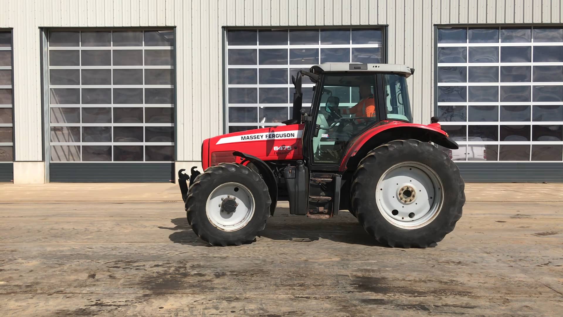 Massey Ferguson 6475 Dyna Shift 4WD Tractor, Front Linkage, Cab ...