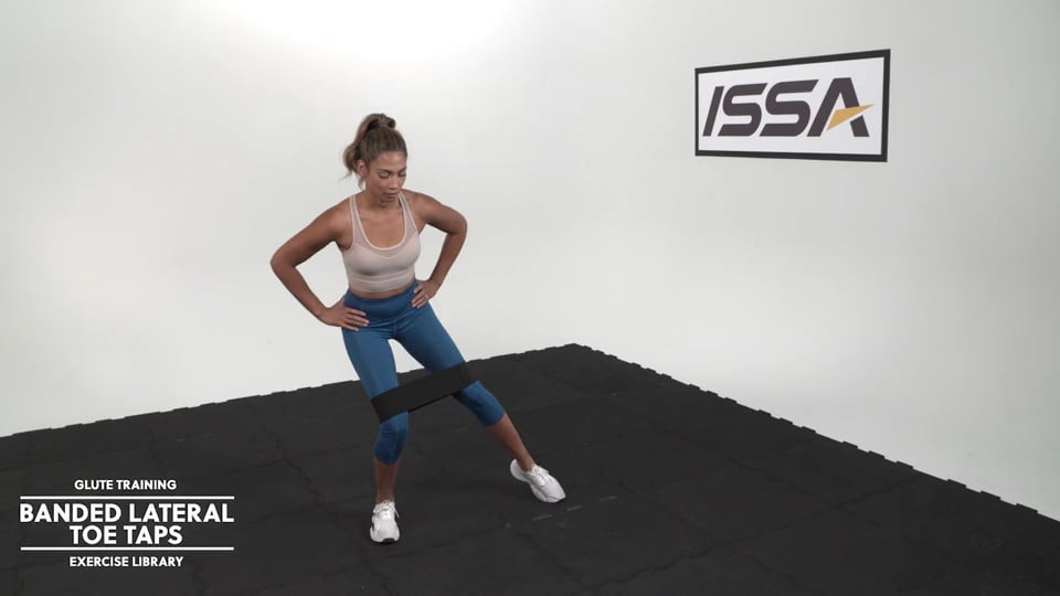 Banded Lateral Toe Taps - ISSAtrainercom on Vimeo