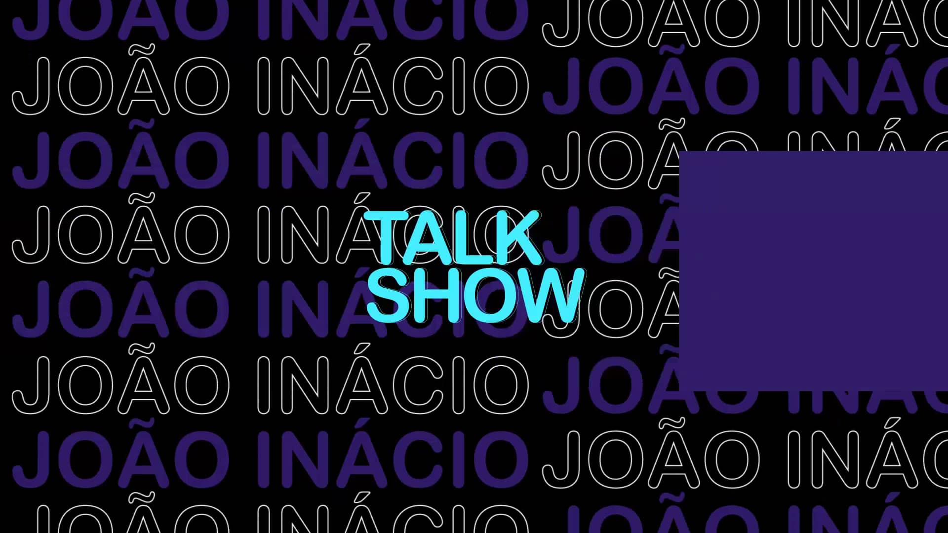 Vinheta João Inacio Talk Show on Vimeo