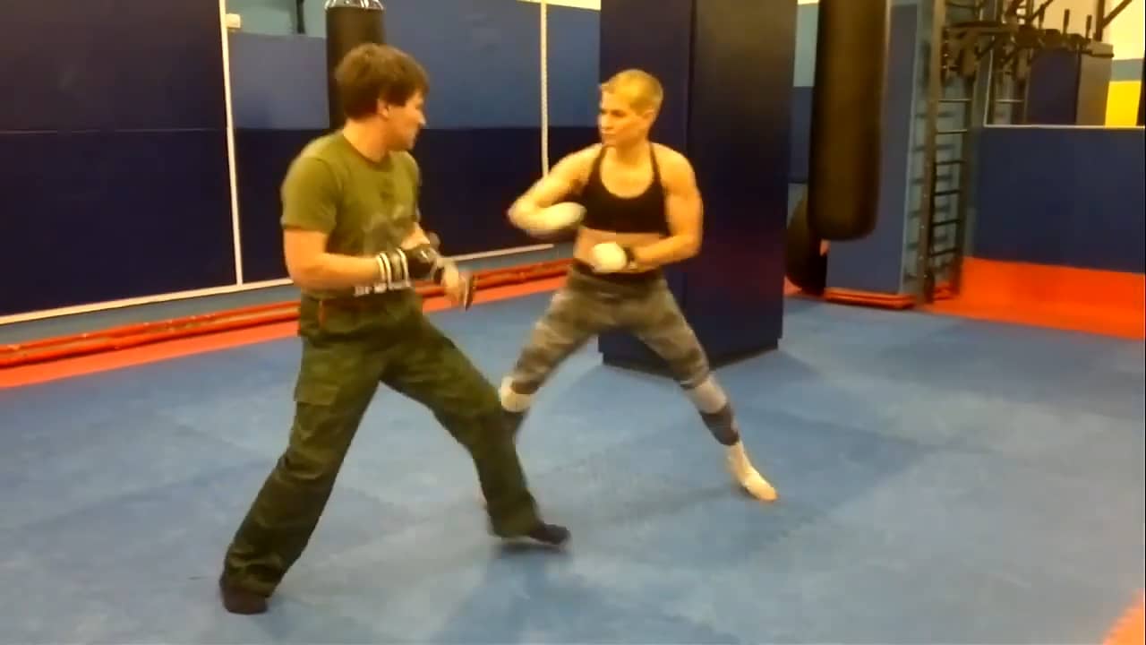 Mixed kickboxing Arina Fox & Russian Ivan.mp4 on Vimeo