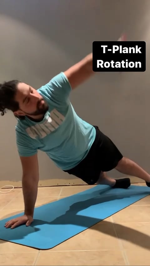 T- plank rotation on Vimeo