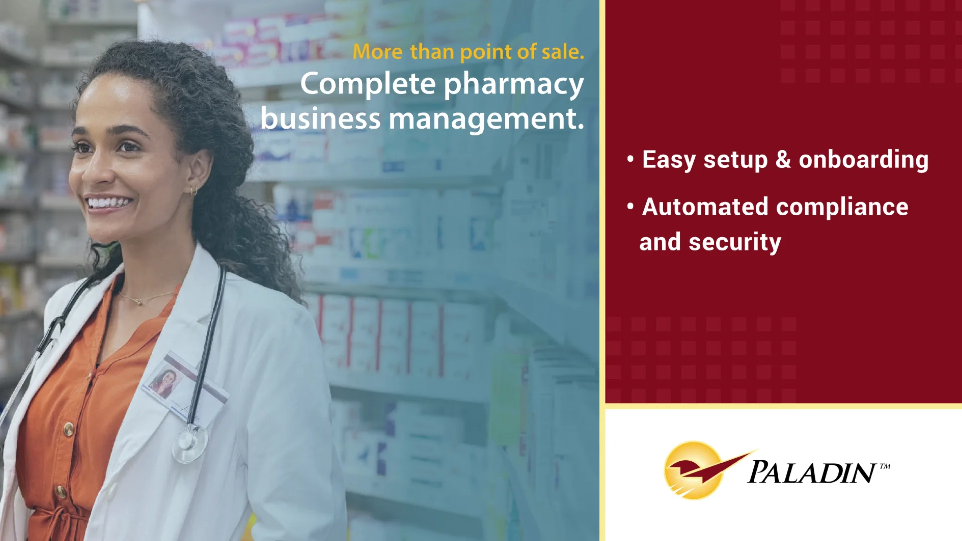 Point of Sale - Paladin | More Than Point of Sale. Complete Pharmacy ...